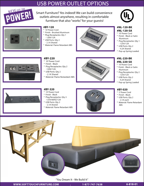 Customer Commercial Furniture Catalogs | Soft Touch Furniture